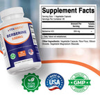 500 mg berberine HCl supplement