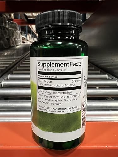 500 mg Bitter Melon capsules for energy