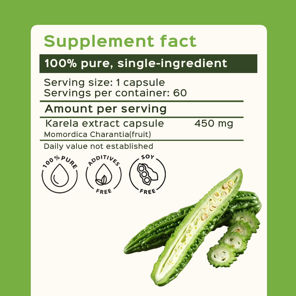 500 mg Bitter Melon extract benefits