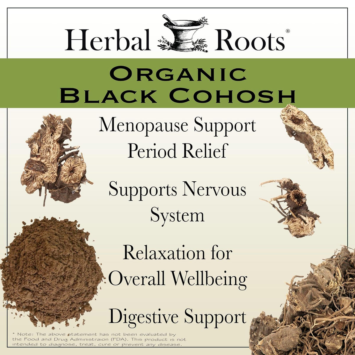 500 mg Black Cohosh supplement