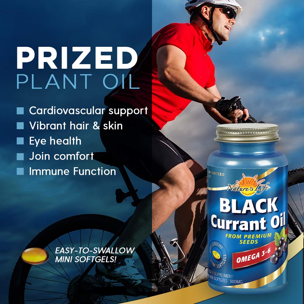 500 mg black currant oil softgels