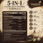 500 mg black garlic softgels
