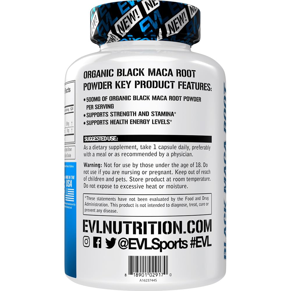 500 mg Black Maca for vitality