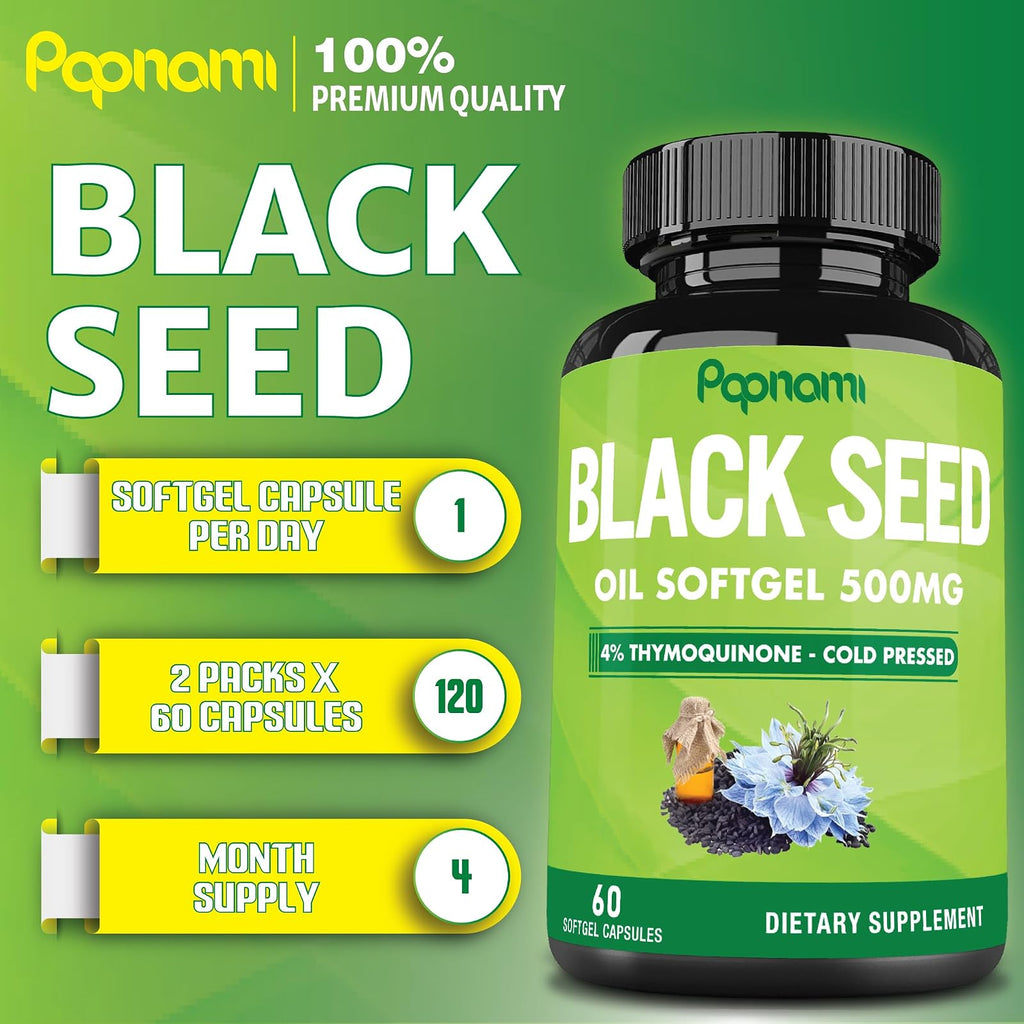 500 mg black seed oil benefits