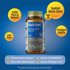 500 mg black seed oil capsules