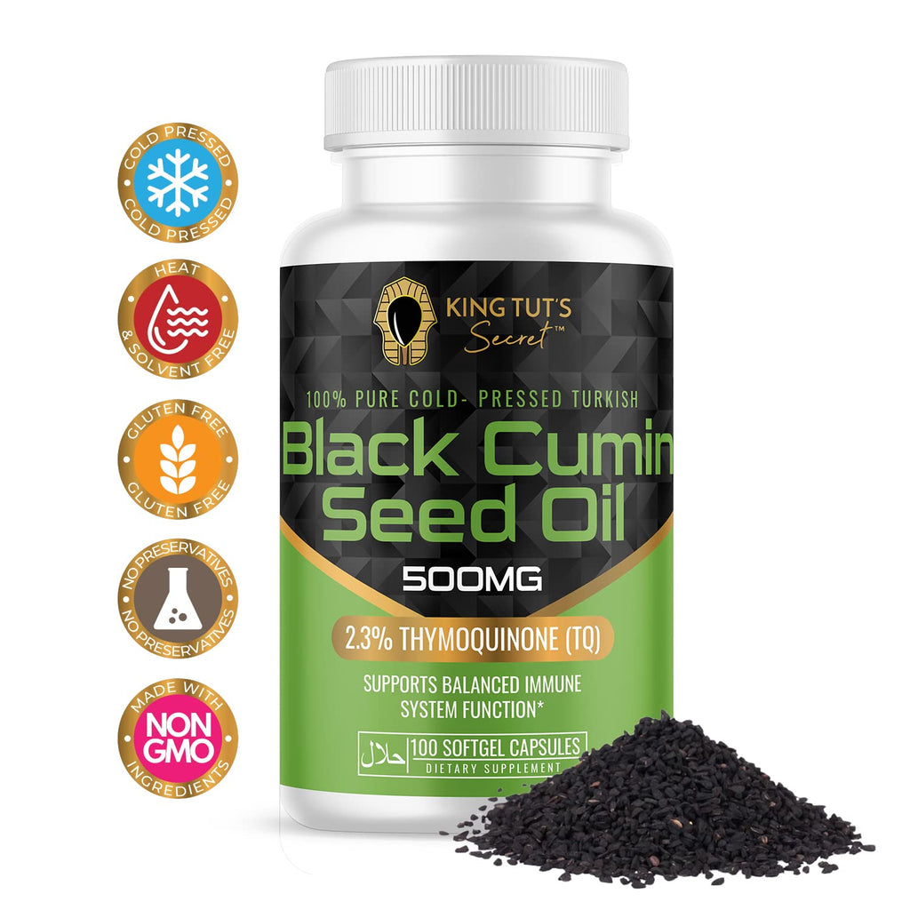 500 mg black seed oil softgels