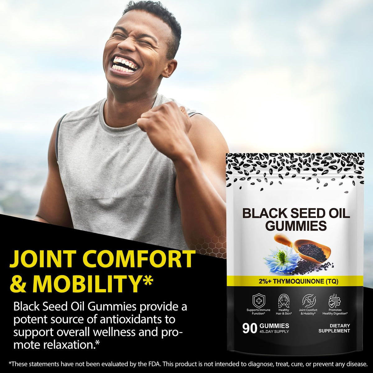500 mg black seed oil supplement