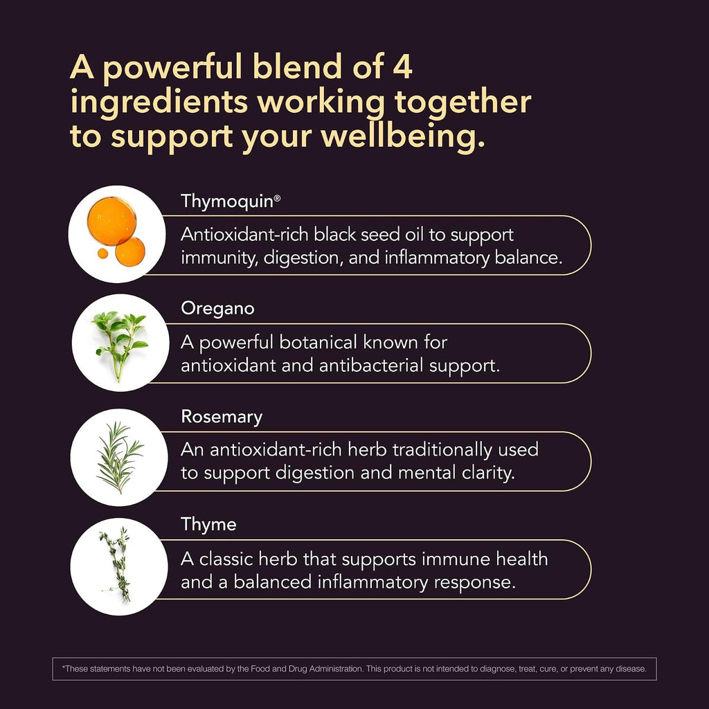 500 mg black seed oil supplement