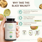 500 mg Black Walnut vitamin A supplement