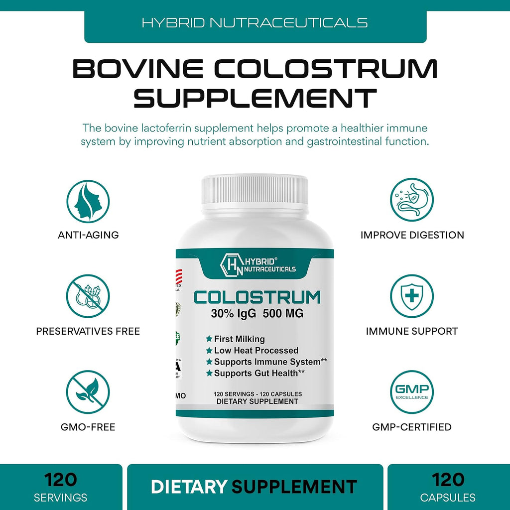 500 mg bovine colostrum health benefits