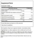 500 mg brewer's yeast supplement