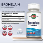 500 mg Bromelain for digestion support