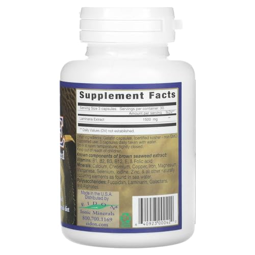 500 mg brown seaweed extract benefits