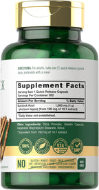 500 mg burdock root capsules