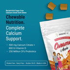 500 mg calcium chews for bone health