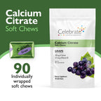 500 mg calcium chews for daily health