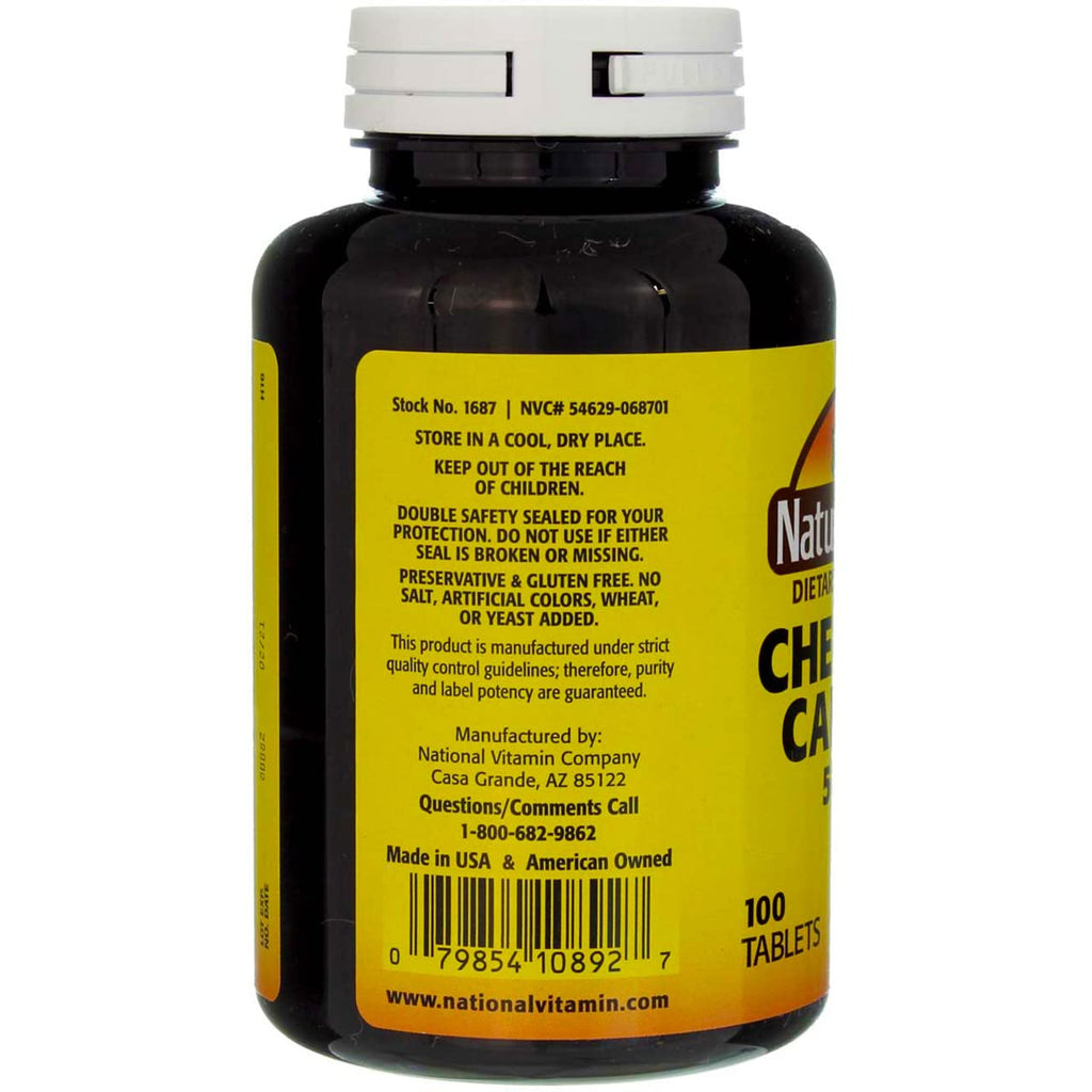 500 mg calcium citrate chewables