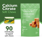 500 mg calcium citrate chews for health