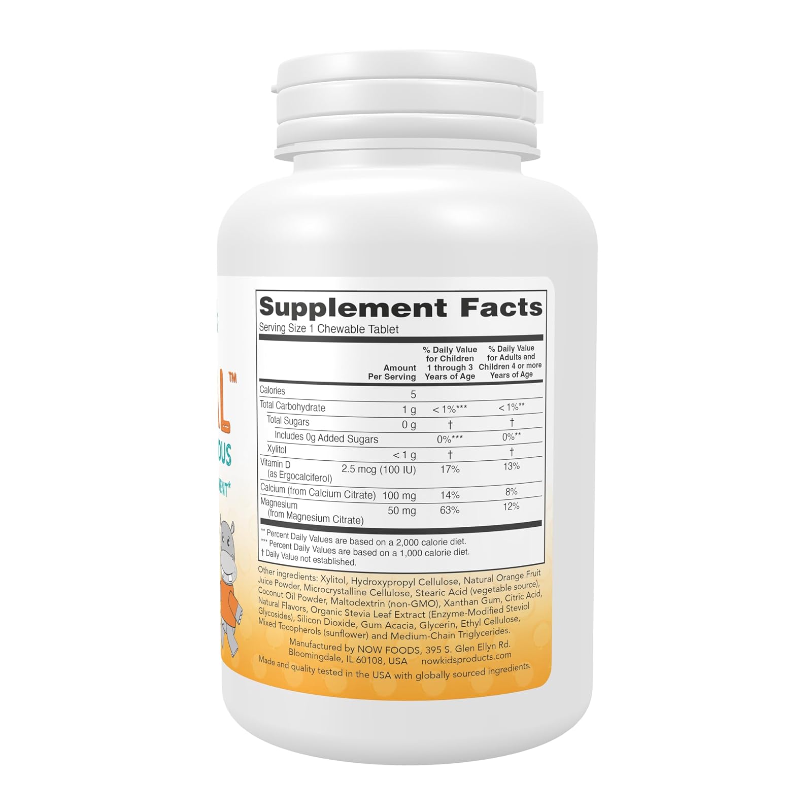 500 mg calcium citrate for strong bones