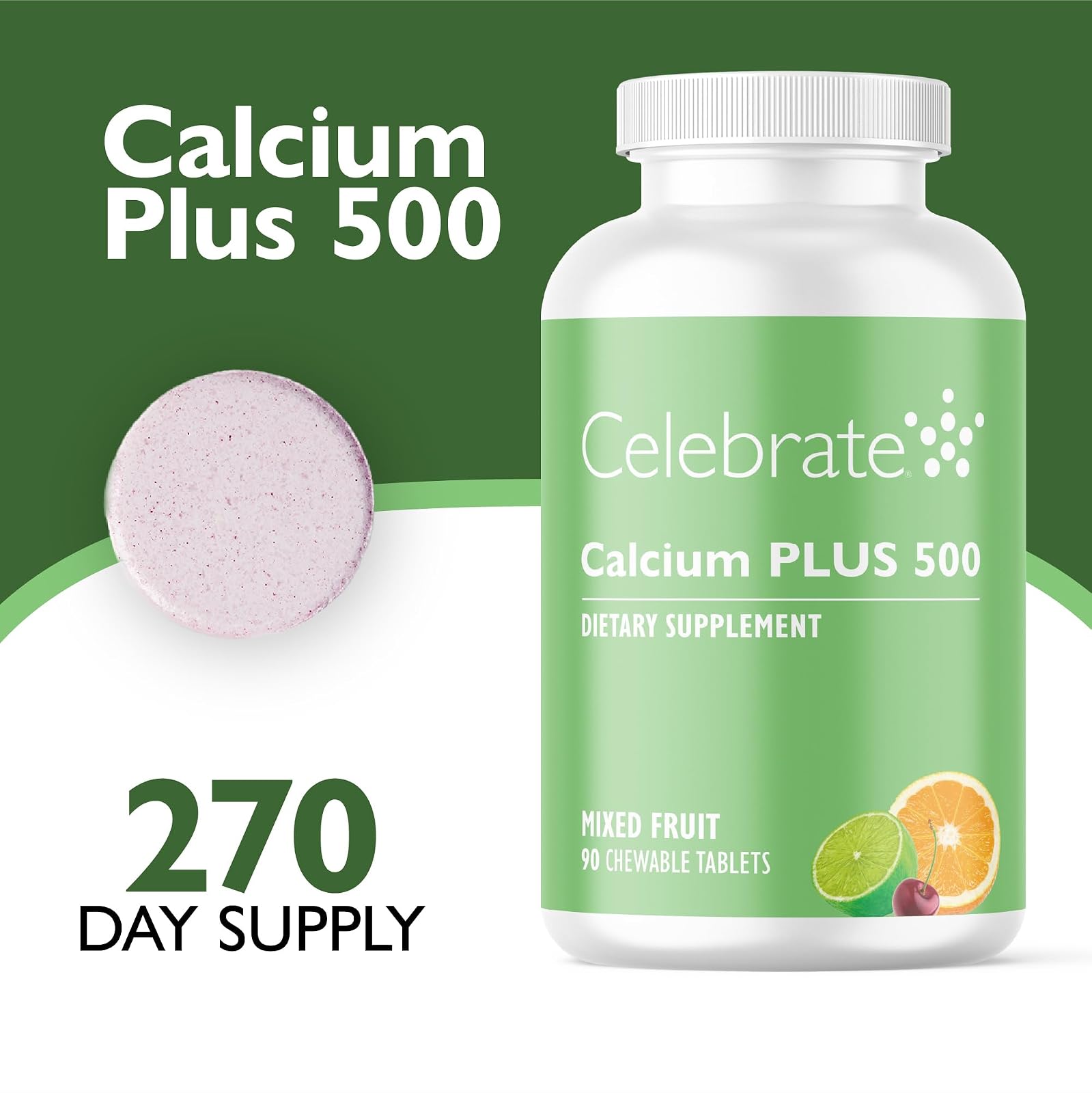 500 mg calcium citrate for strong bones