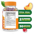 500 mg calcium citrate gummies for health