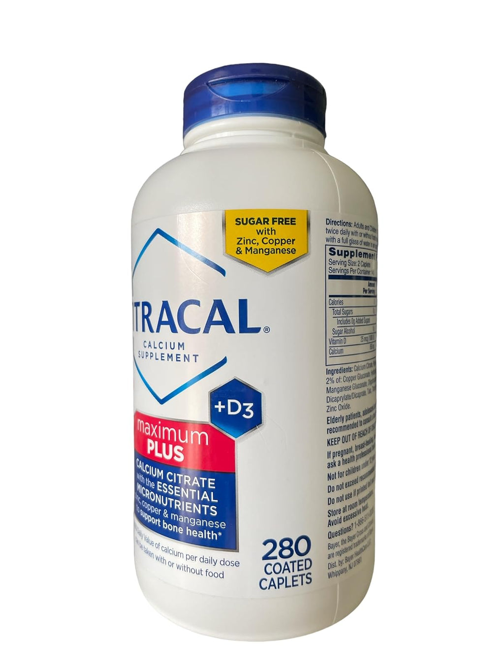 500 mg calcium citrate with D3