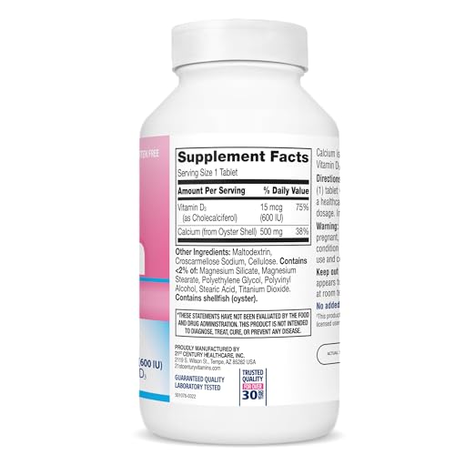 500 mg calcium for daily nutrition
