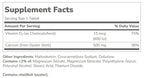500 mg calcium for daily support