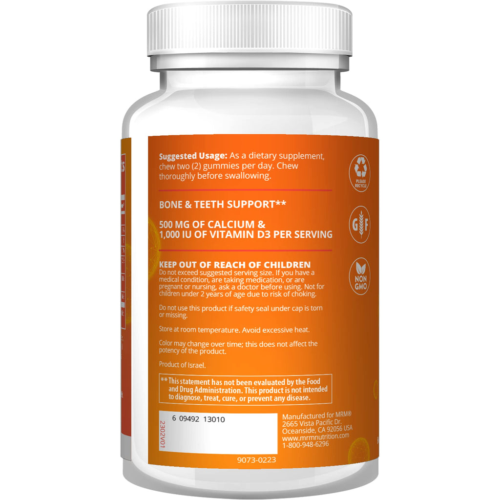 500 mg calcium for strong bones
