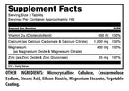 500 mg calcium magnesium zinc formula