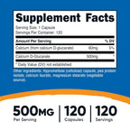 500 mg calcium supplement for health