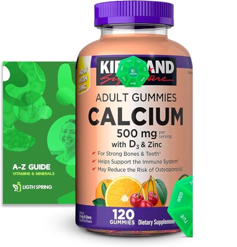 500 mg calcium supplement gummies