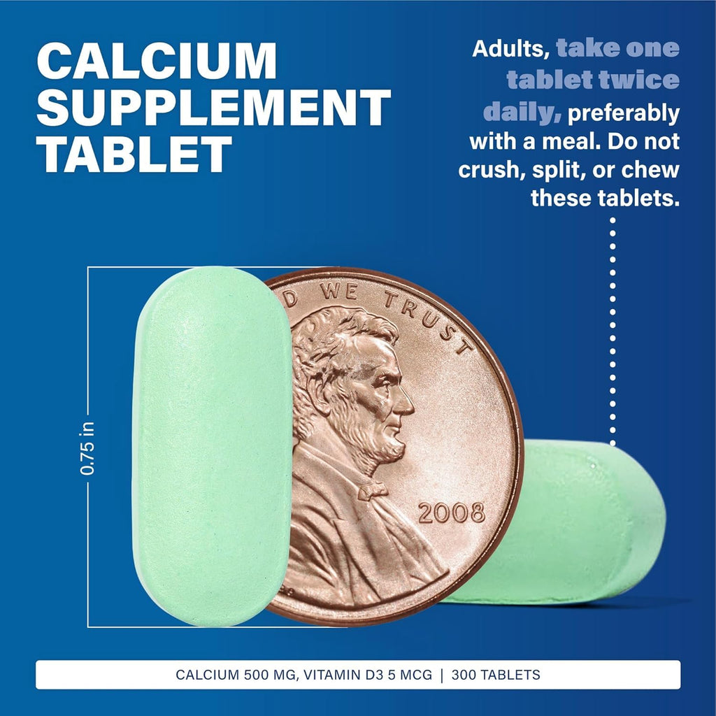500 mg calcium supplement with D3