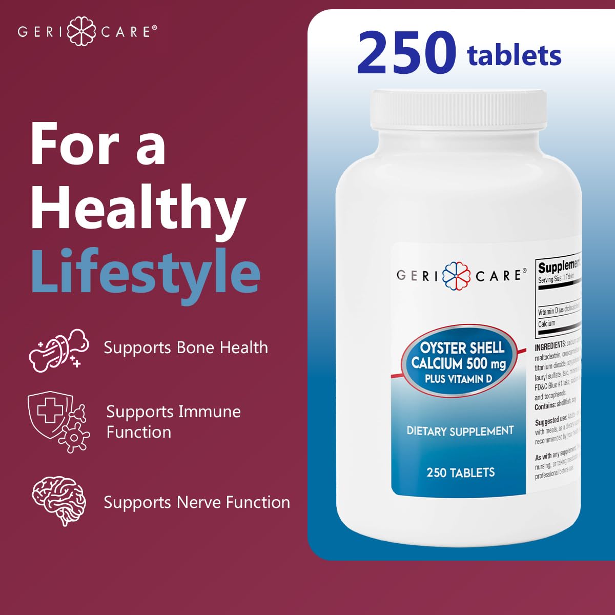 500 mg calcium with vitamin D