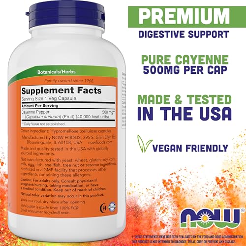 500 mg cayenne for heart health
