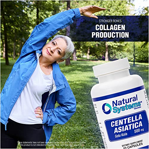 500 mg Centella Asiatica supplement