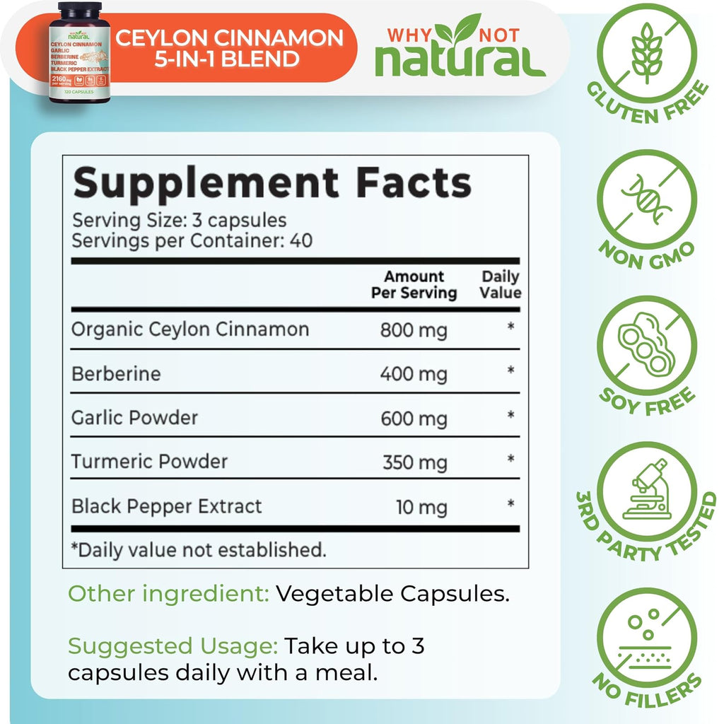 500 mg ceylon cinnamon benefits