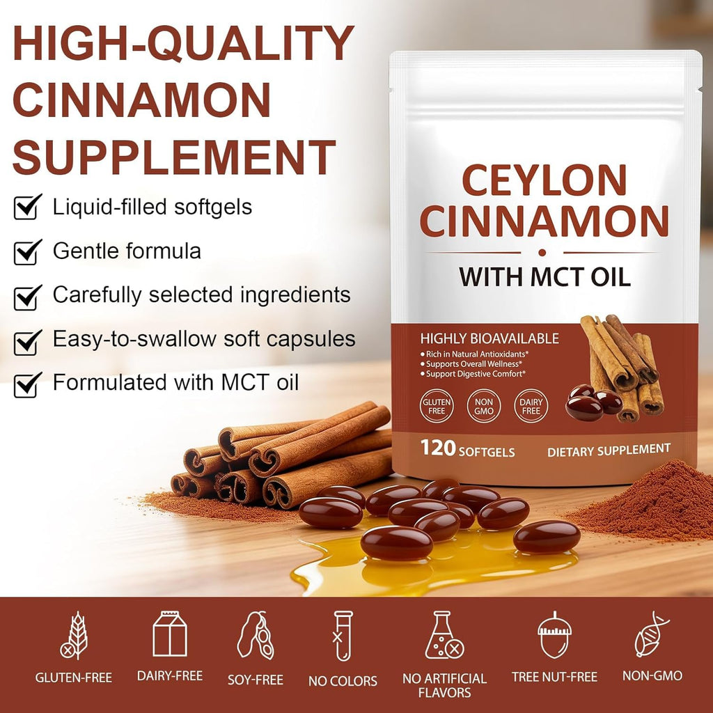 500 mg Ceylon cinnamon capsules