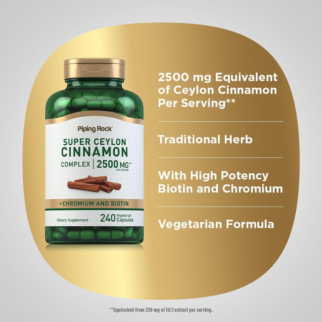 500 mg Ceylon cinnamon complex