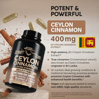 500 mg Ceylon cinnamon for digestion