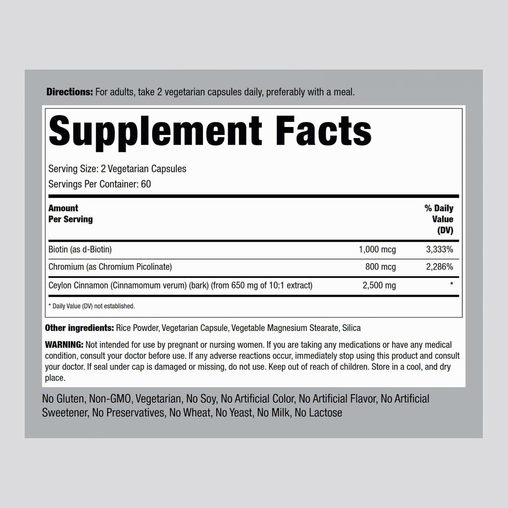 500 mg Ceylon cinnamon health benefits