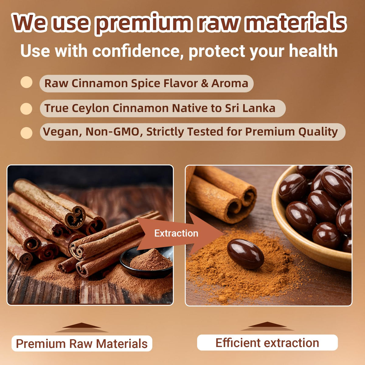 500 mg Ceylon cinnamon supplement