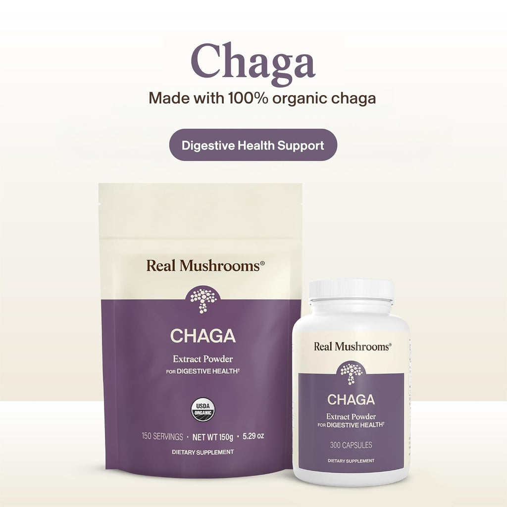 500 mg chaga mushroom capsules