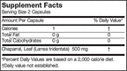 500 mg Chaparral capsules for wellness