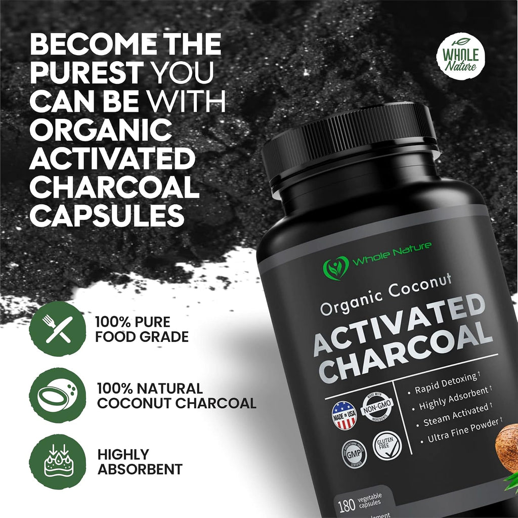 500 mg charcoal for digestion