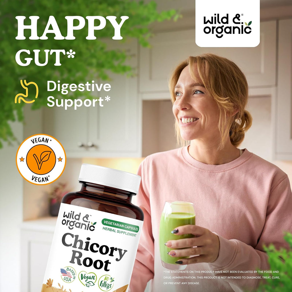 500 mg chicory root for digestion