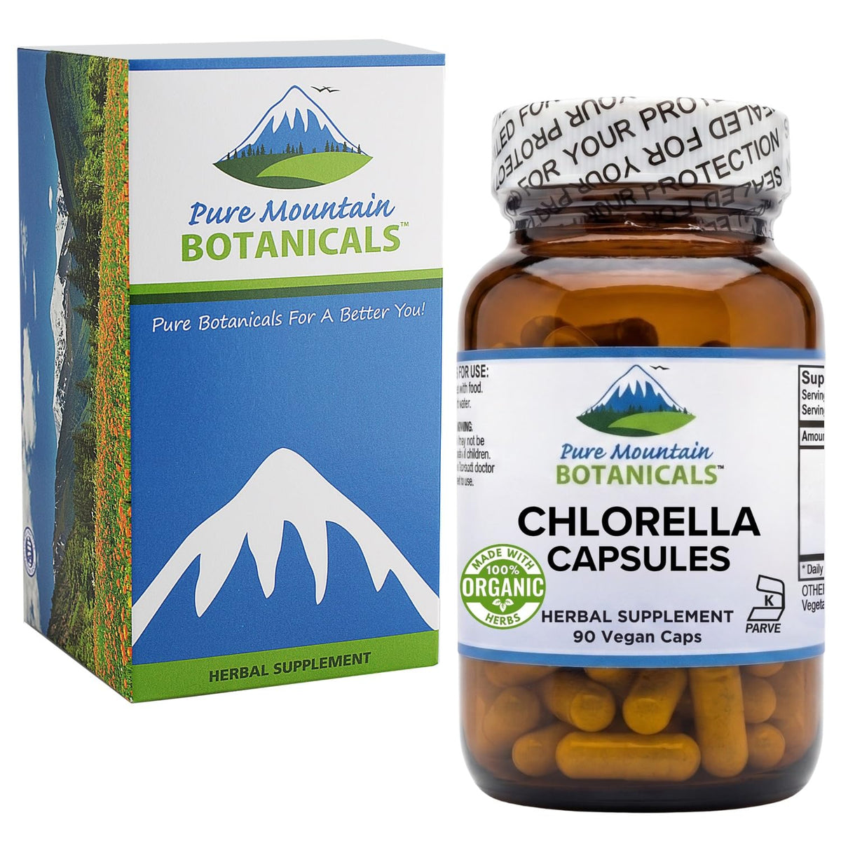 500 mg chlorella for detox support