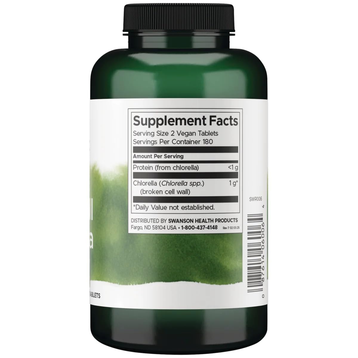 500 mg chlorella for energy boost