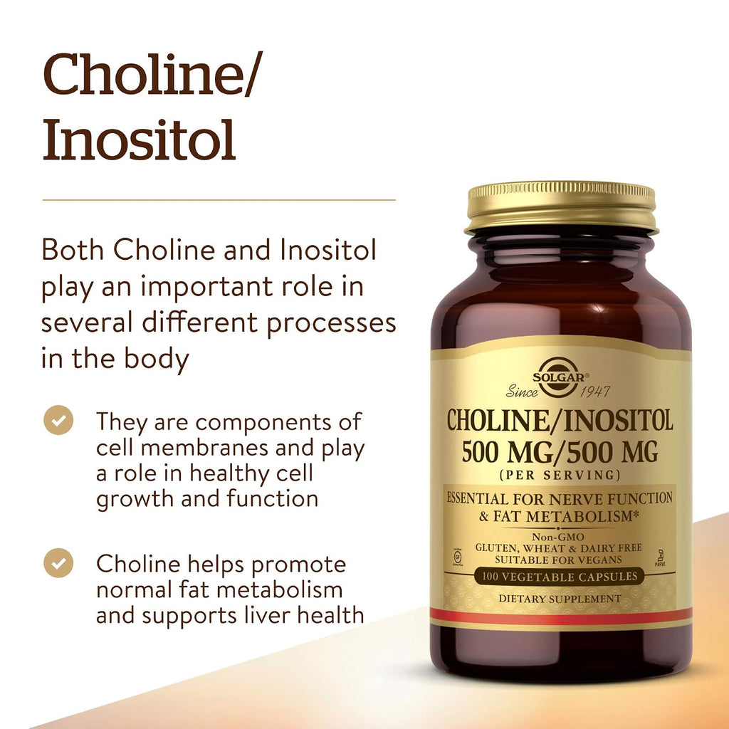 500 mg Choline Inositol supplement