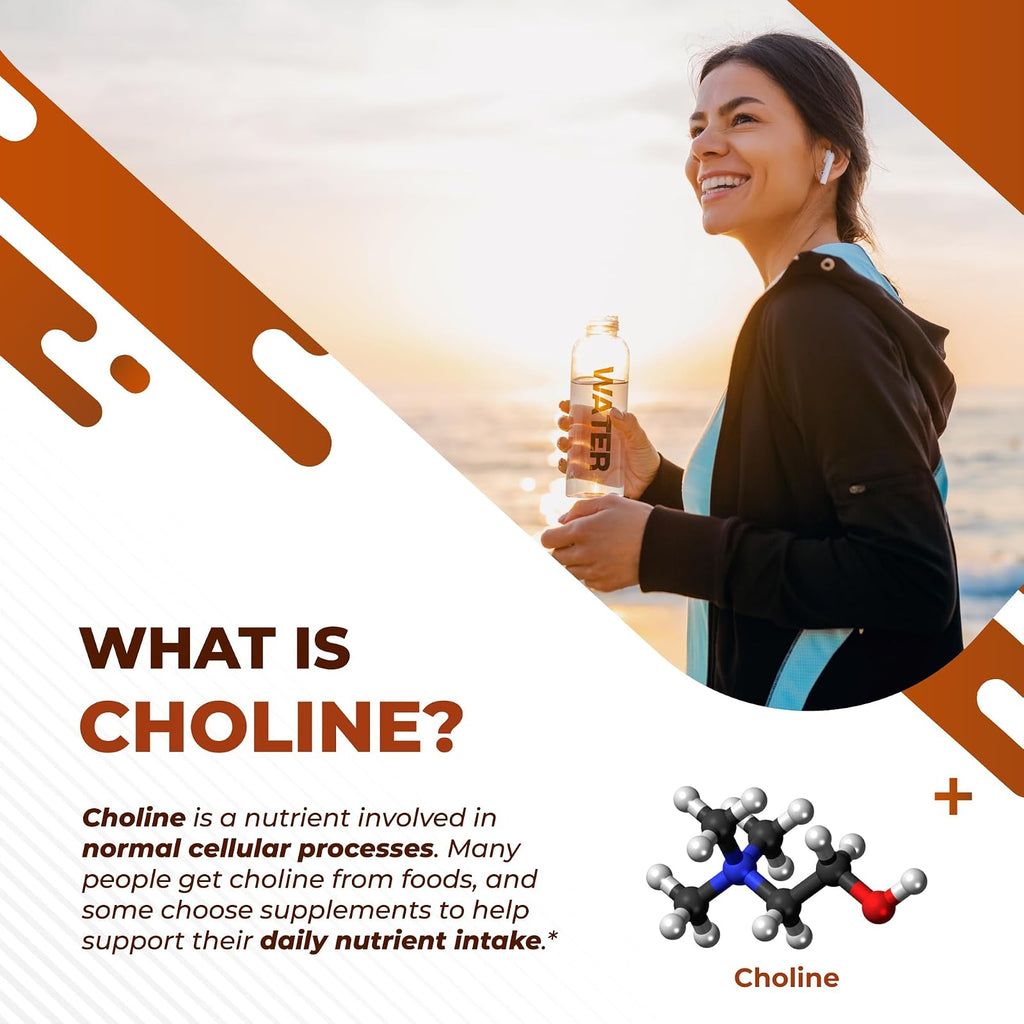 500 mg choline vitamin B complex